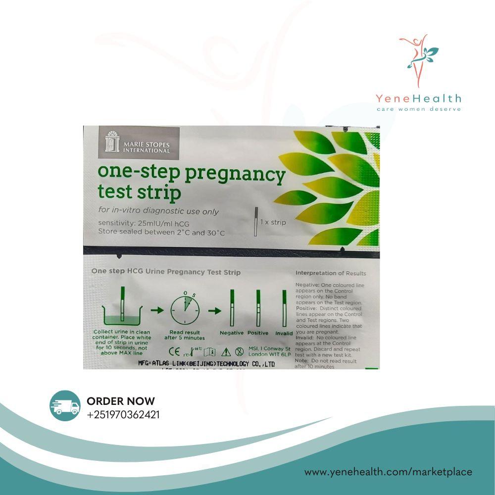 YeneHealth Marketplace - HCG test Strip of 100 test