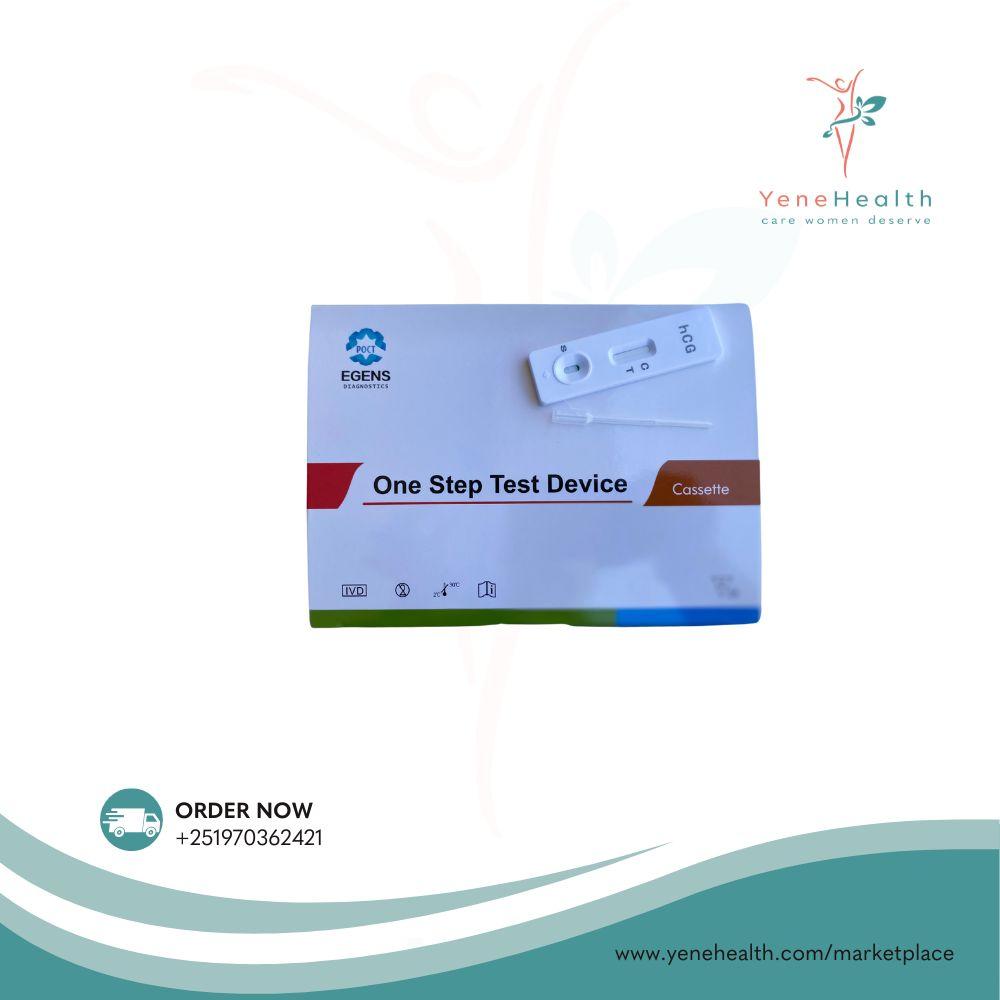 YeneHealth Marketplace - One Step HCG Test Cassette