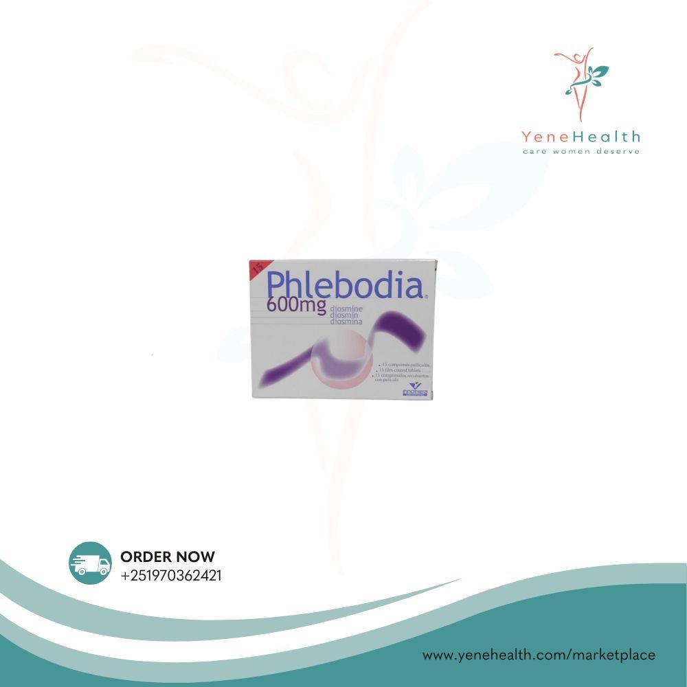 YeneHealth Marketplace - Phlebodia 600 mg (Diosmin) tablet