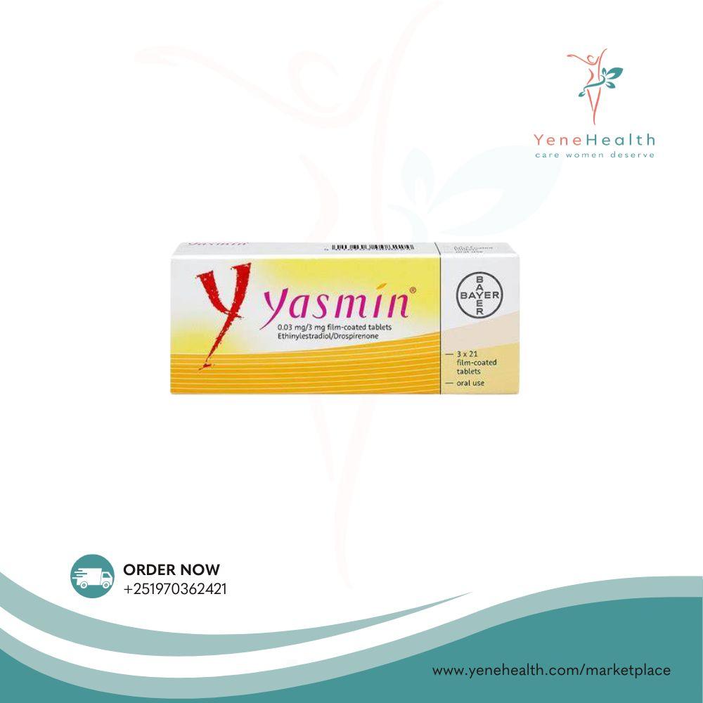 YeneHealth Marketplace - Yasmin Contraceptive of 28 /Ethinyl Estradiol ...